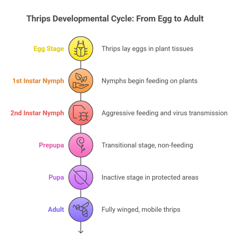 Thrips: Biology, Behavior, and Agricultural Impact