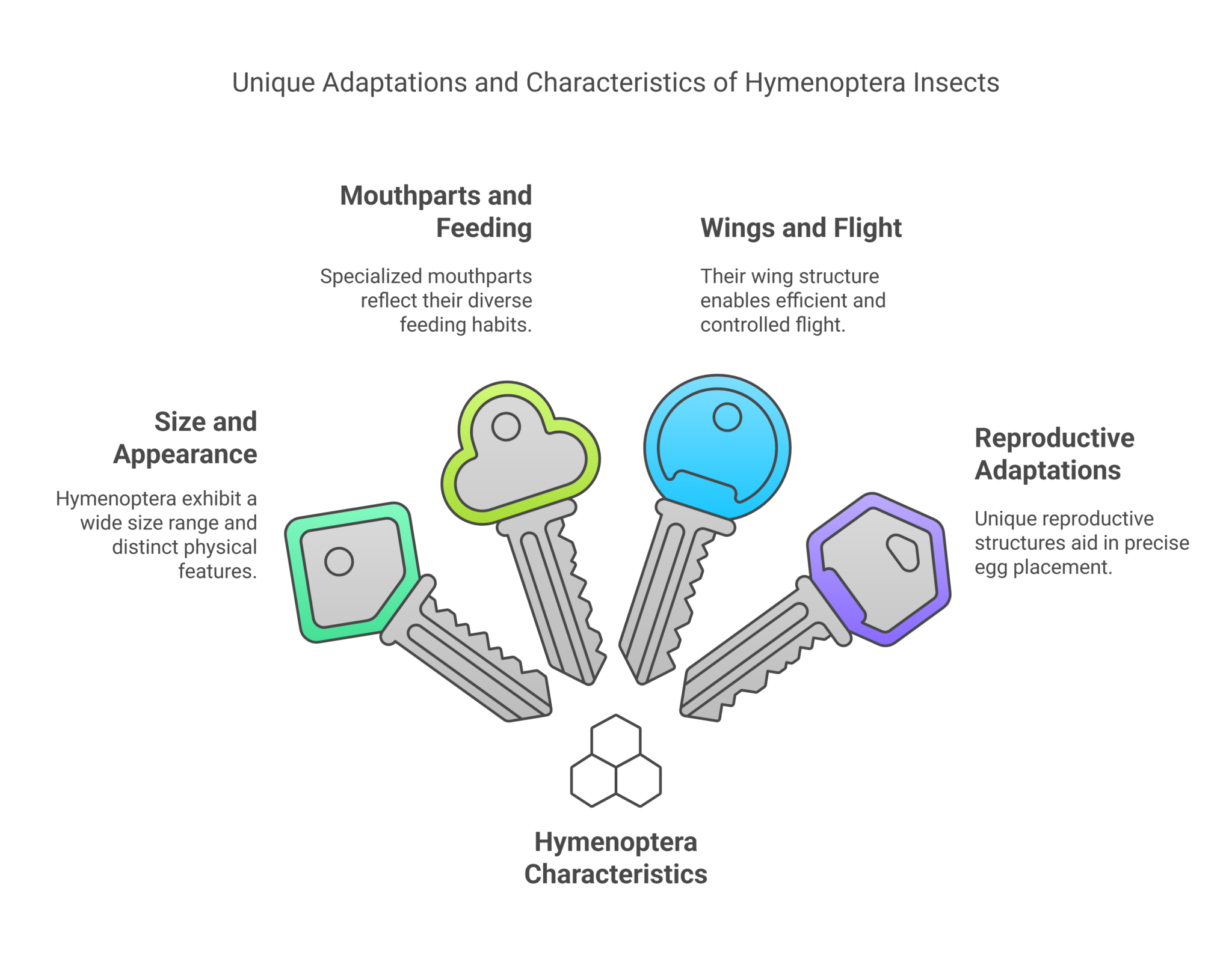 Identification of Hymenoptera: Bees, Wasps, Ants, and Sawflies