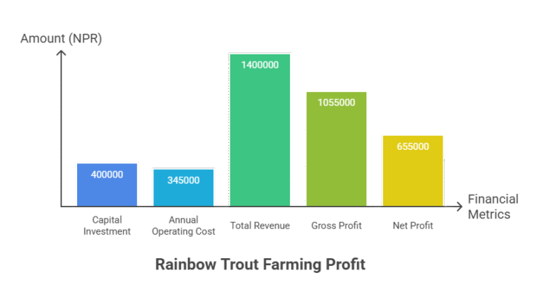 Rainbow Trout Farming Profit in Nepal
